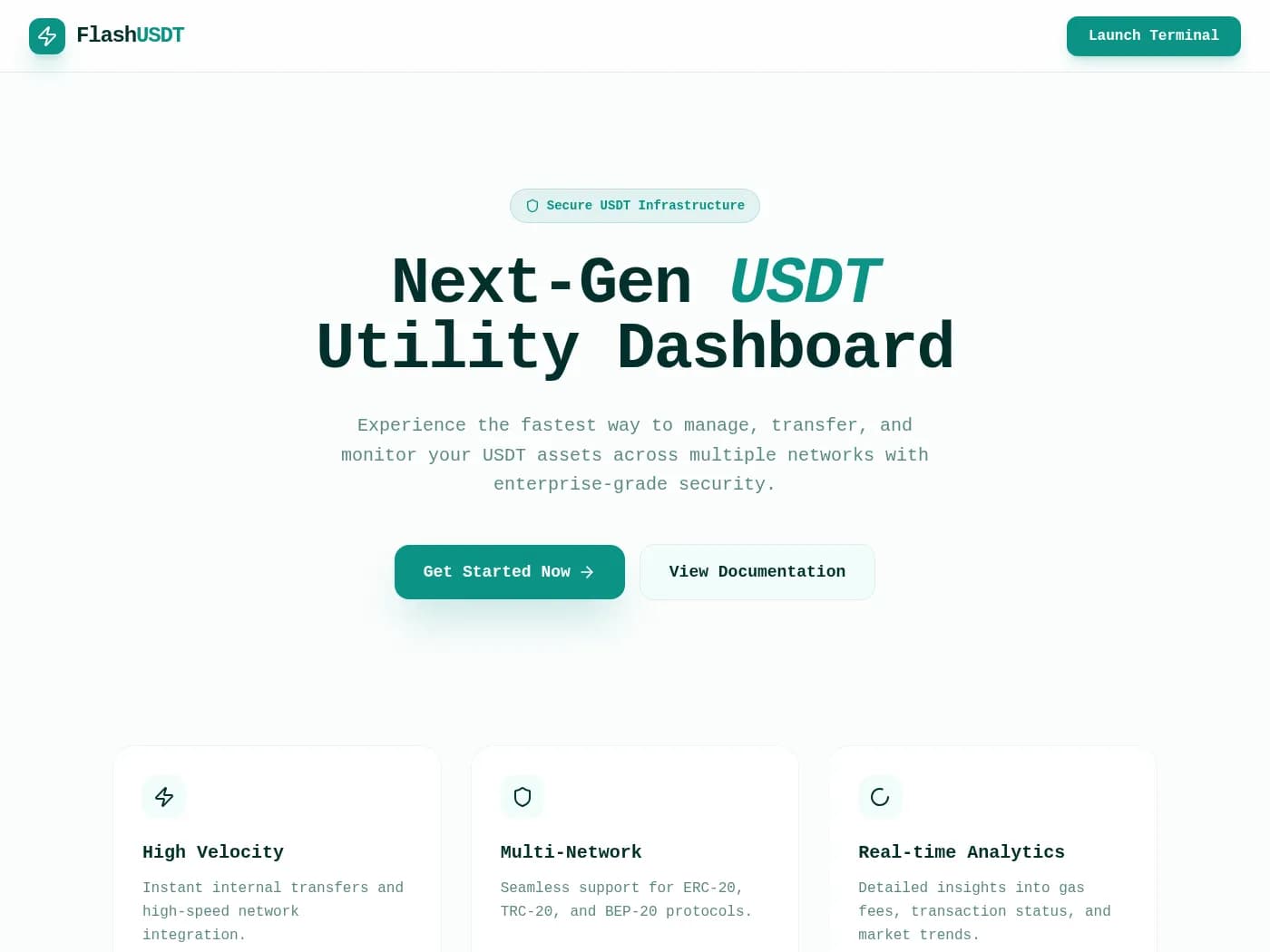 Flash USDT Utility