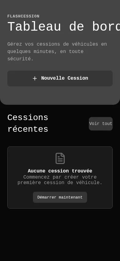 FlashCession Mobile