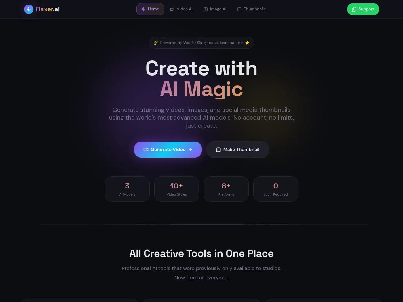 Flaxer AI Studio