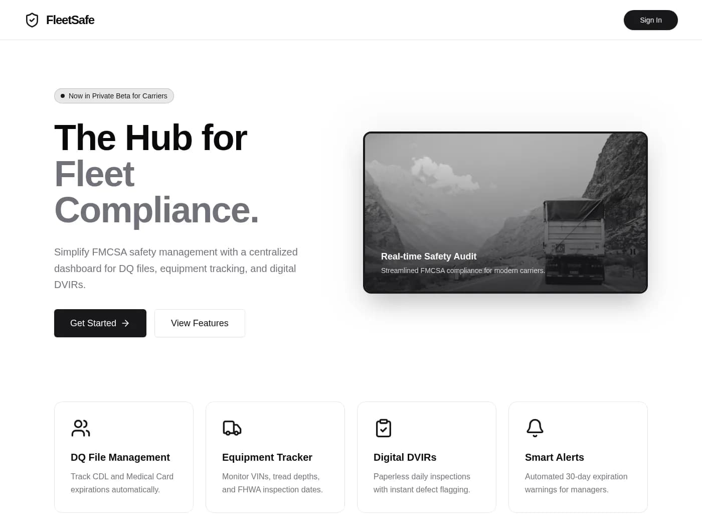 FleetSafe Compliance Hub