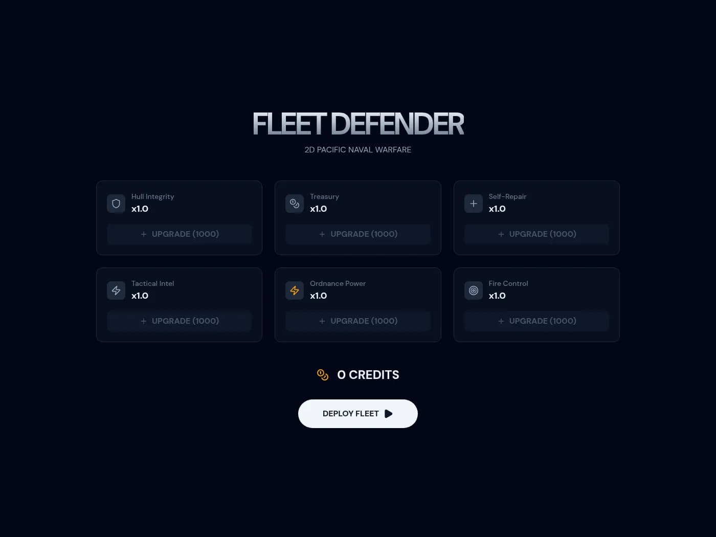 Fleet Defender 2D