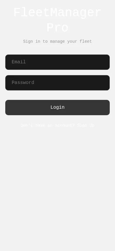 FleetManager Pro