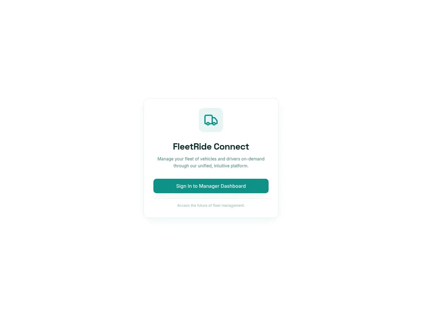 FleetRide Connect