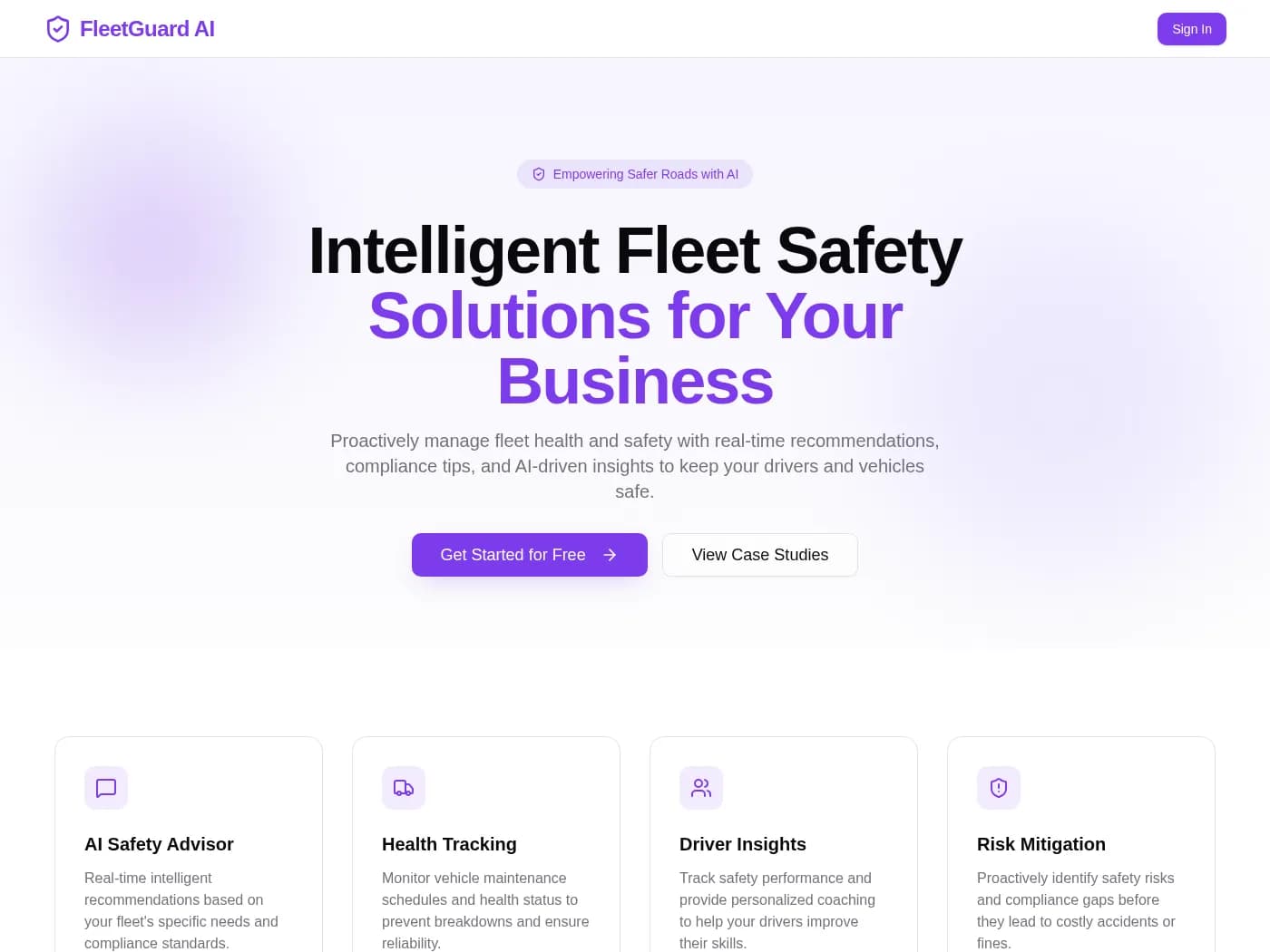 Fleet Safety AI Advisor