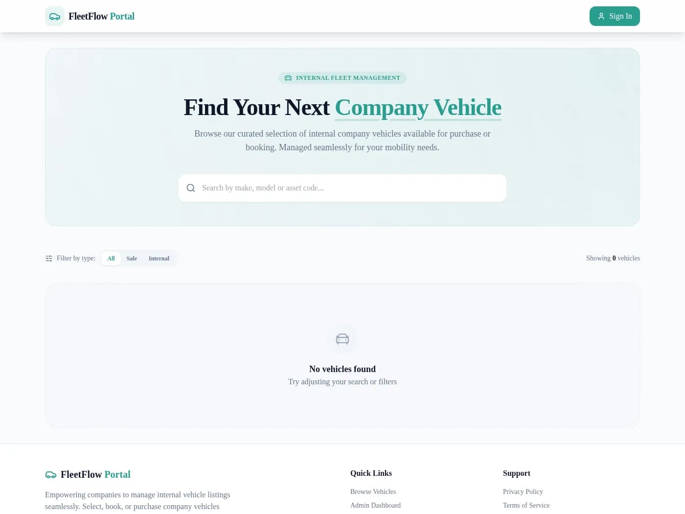 FleetFlow Portal