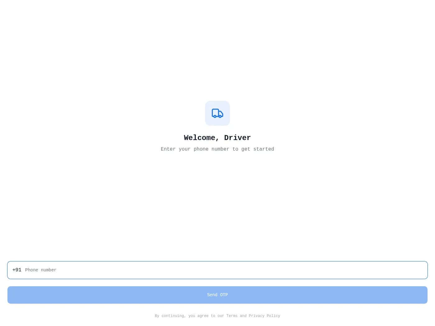 FleetPilot Driver App