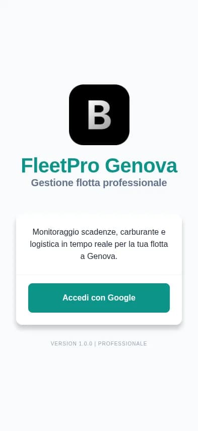 FleetPro Genova App