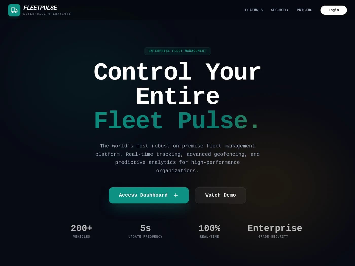 FleetPulse Enterprise