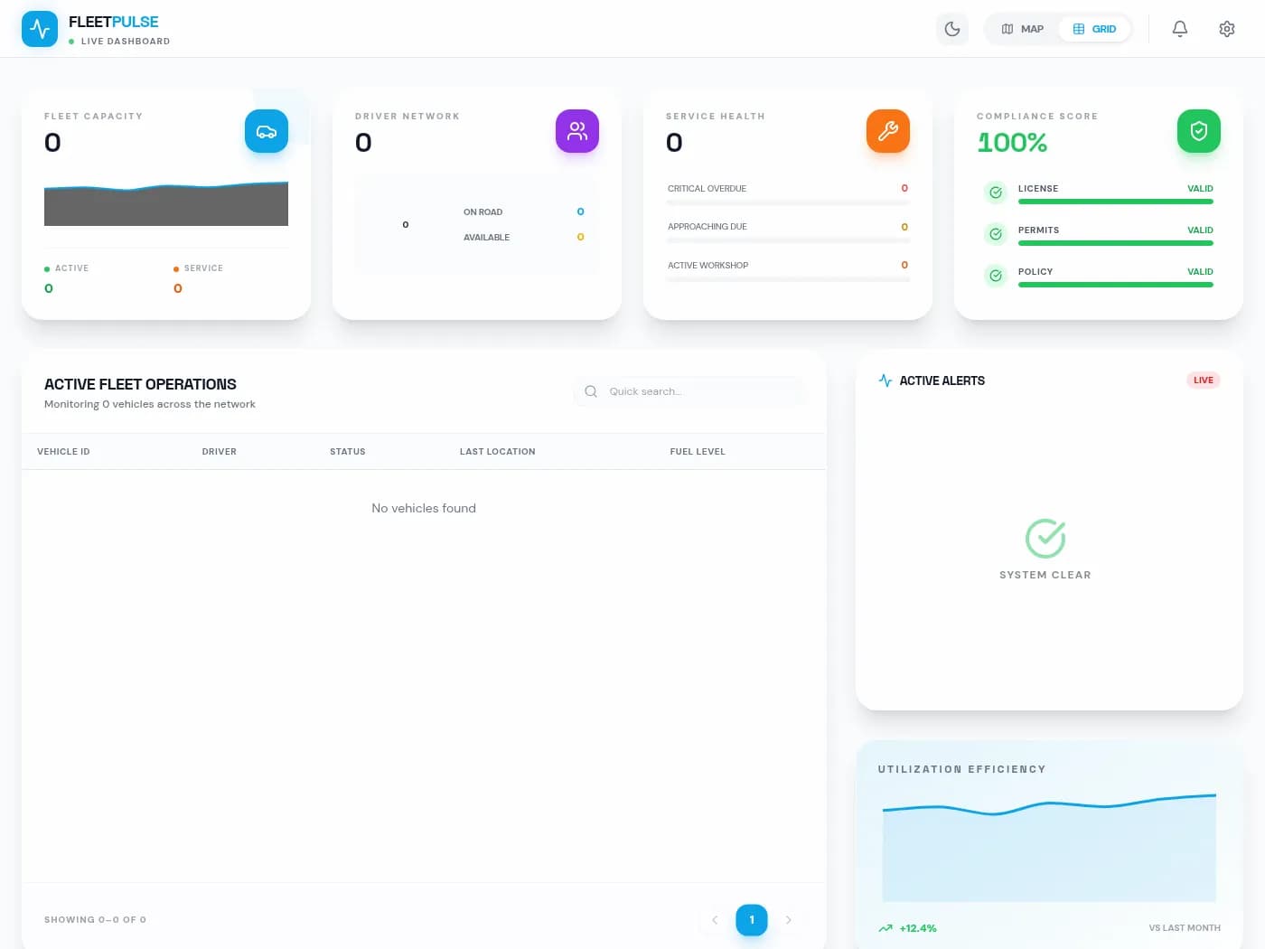 FleetPulse Dashboard