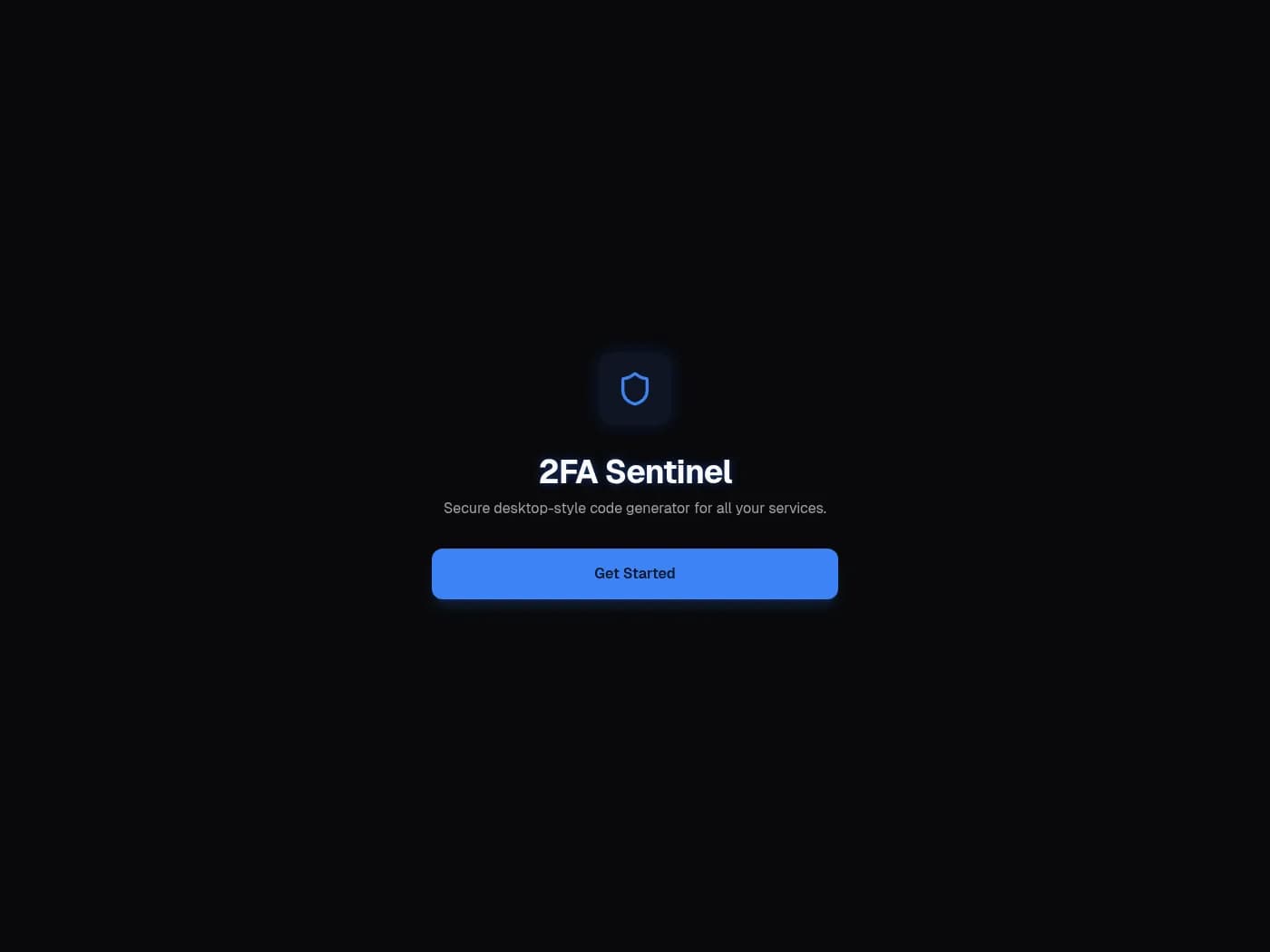2FA Code Generator