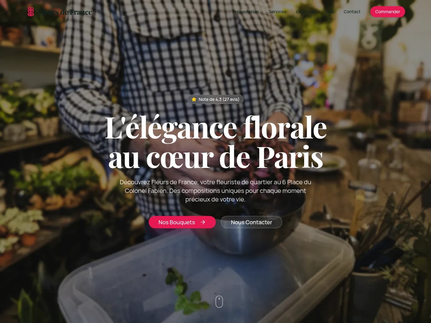 Fleurs de France Site