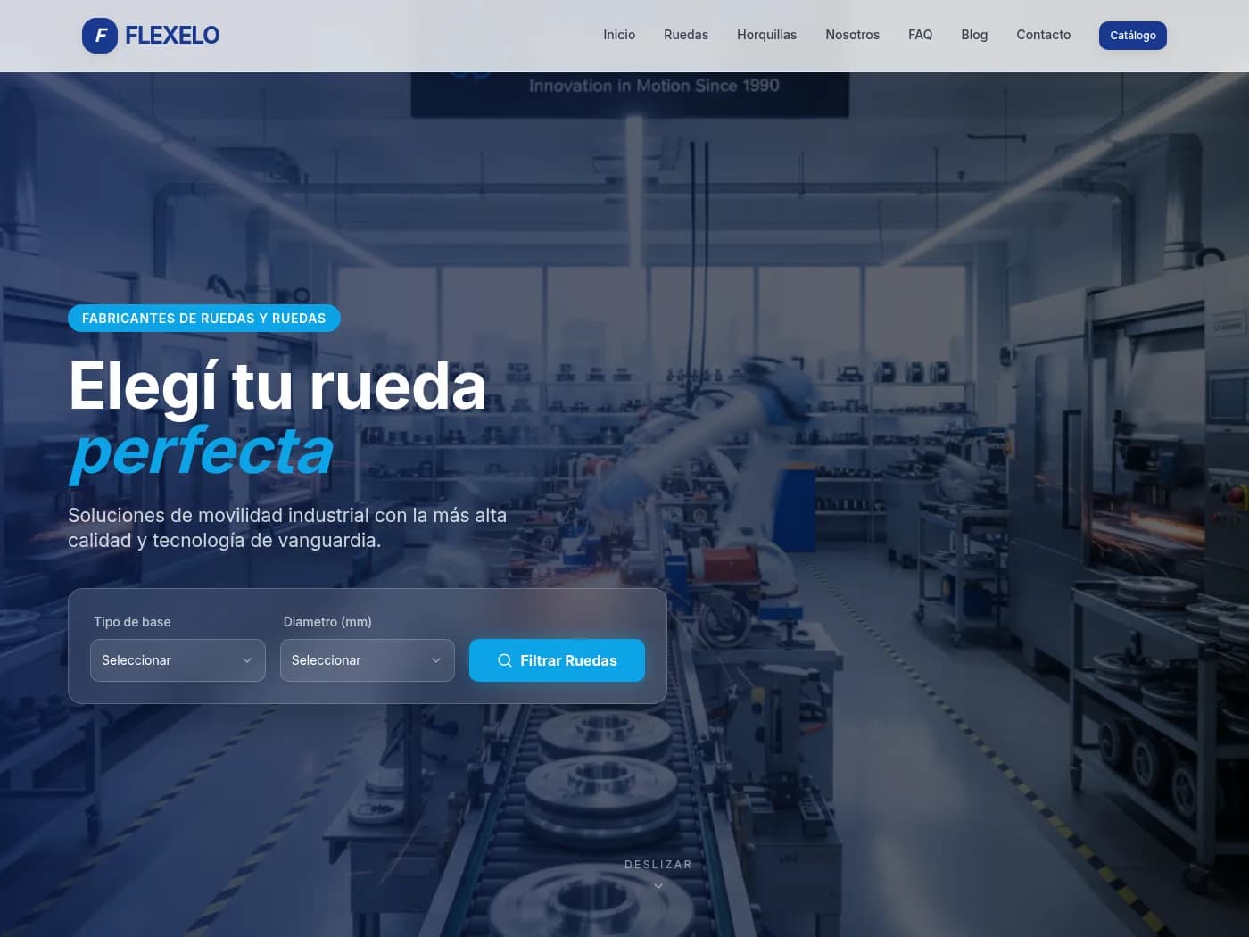 Flexelo Landing Page