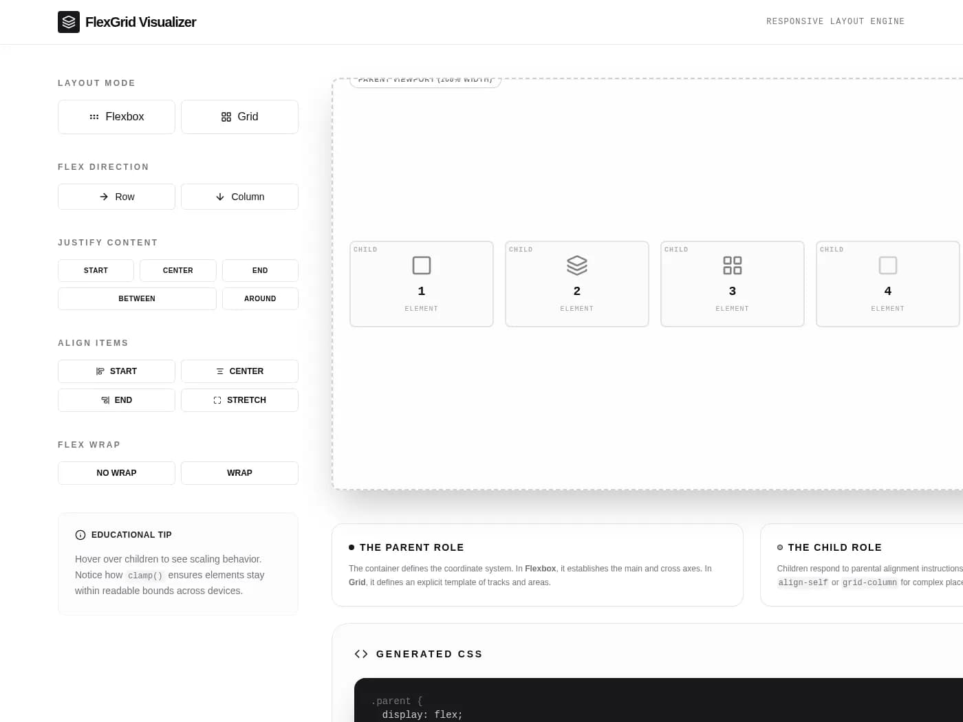 FlexGrid Visualizer