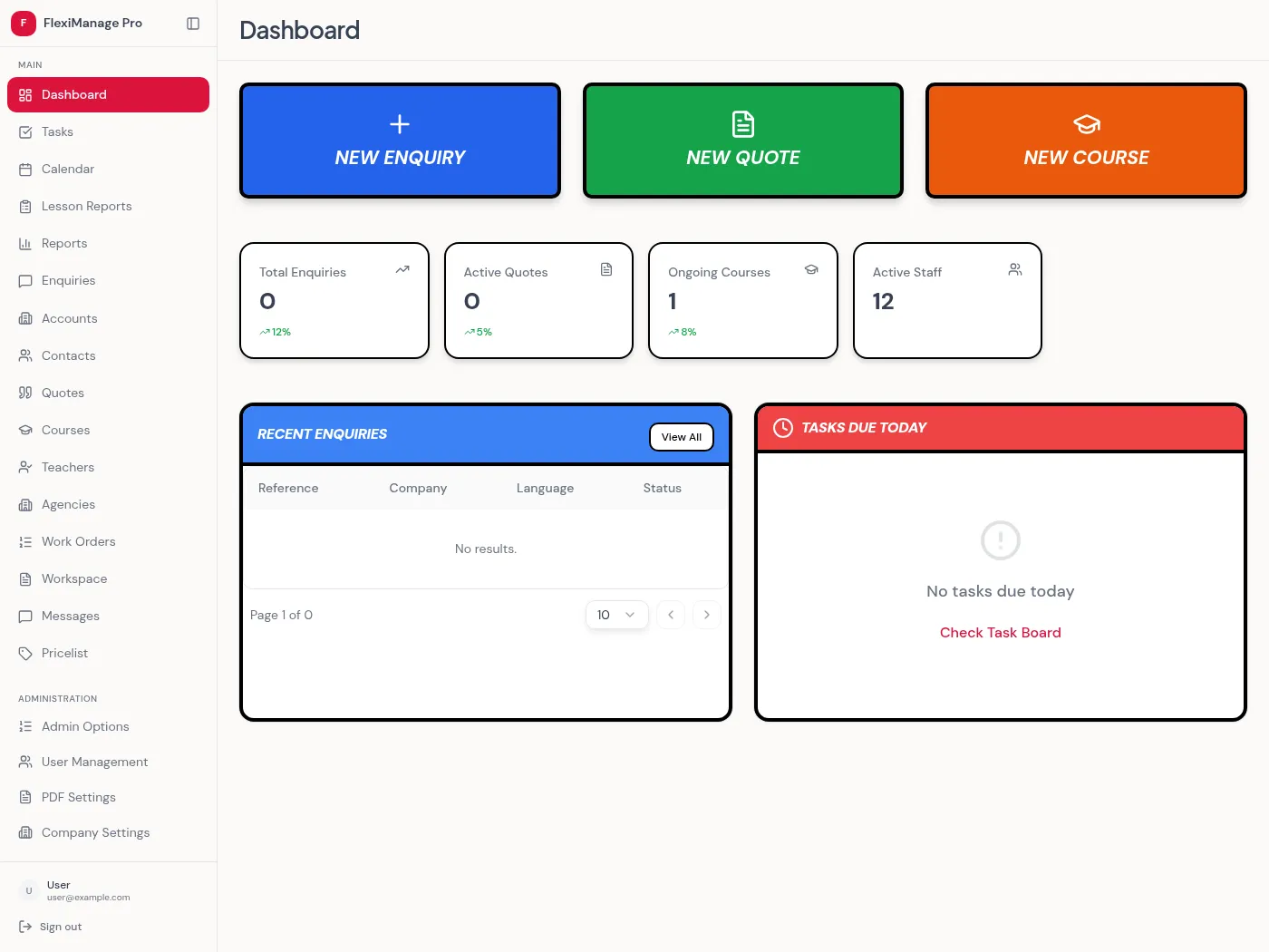 FlexiManage Pro