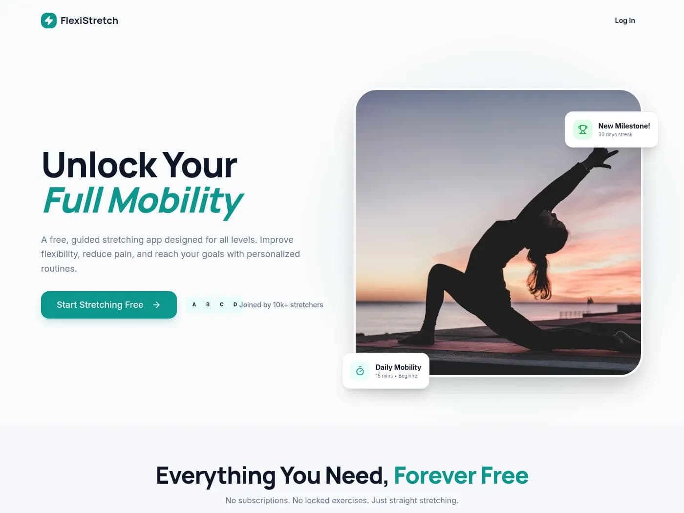 FlexiStretch Web App