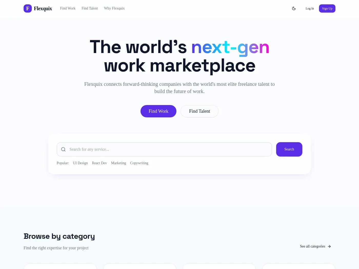 Flexquix Freelance Platform
