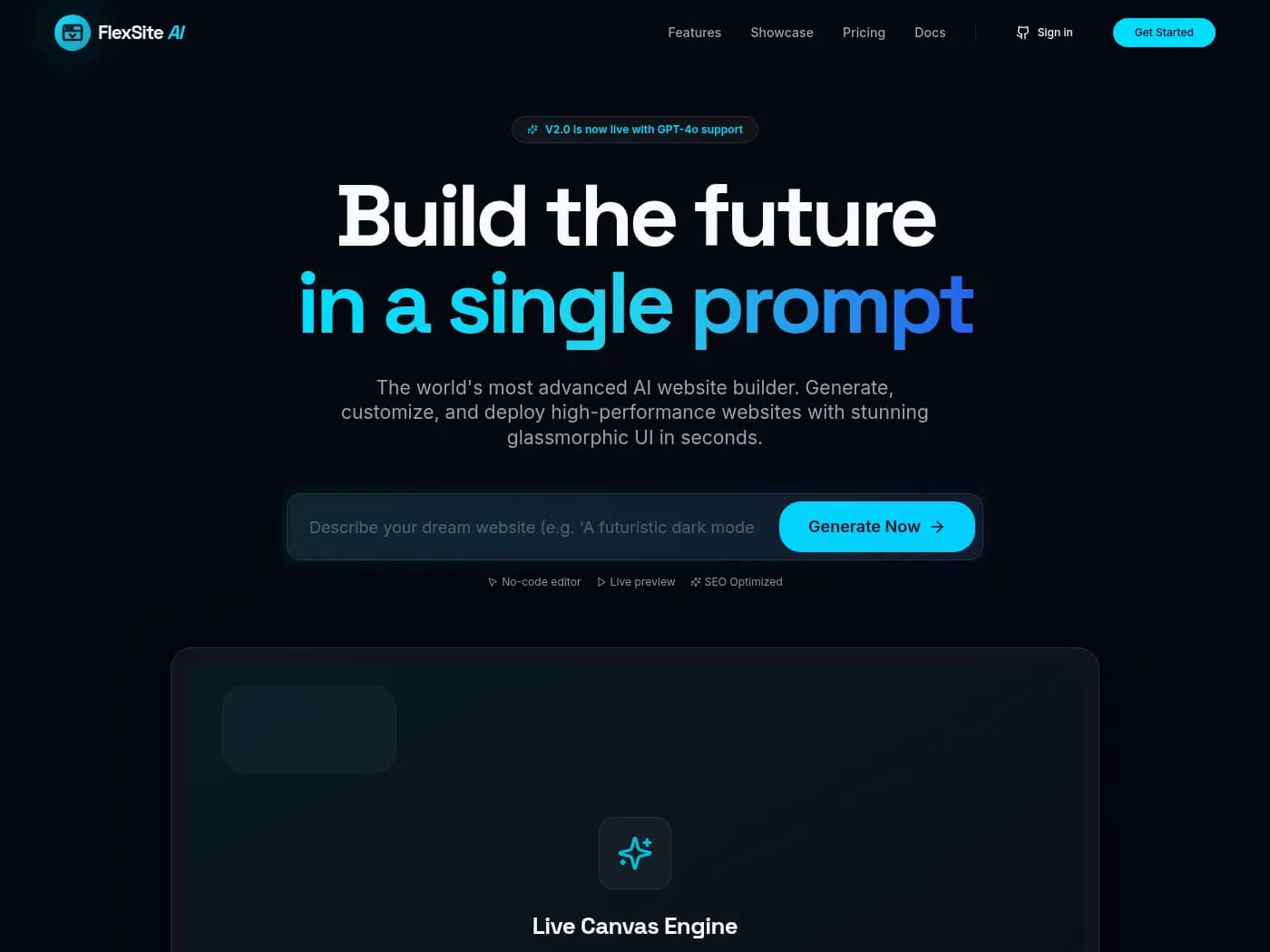 FlexSite AI Web Builder