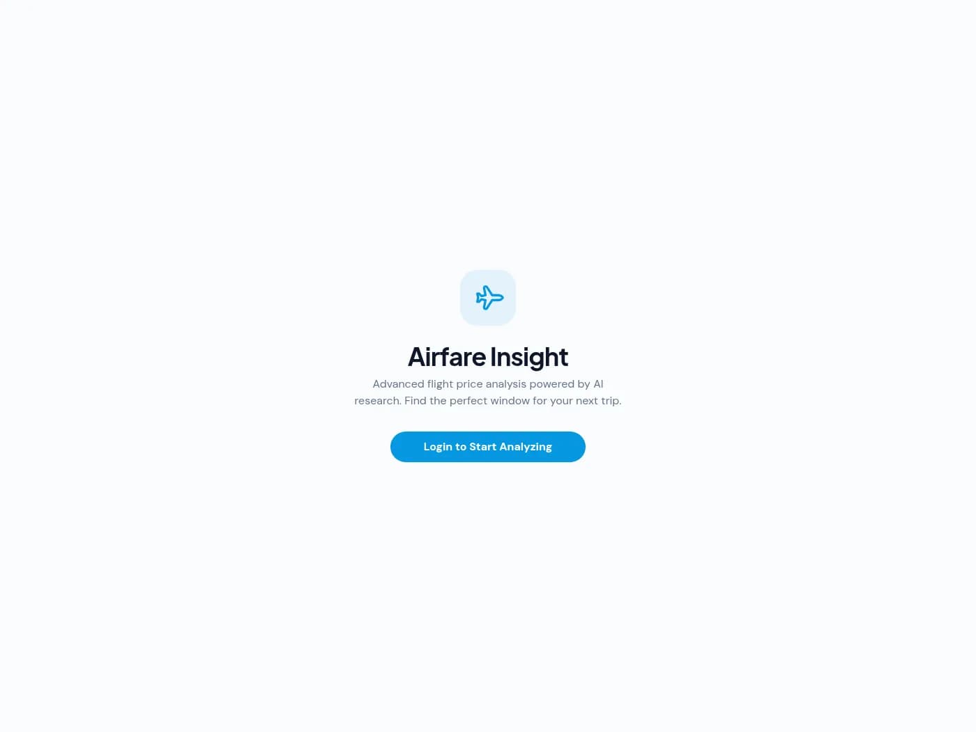 Airfare Insight Analyzer