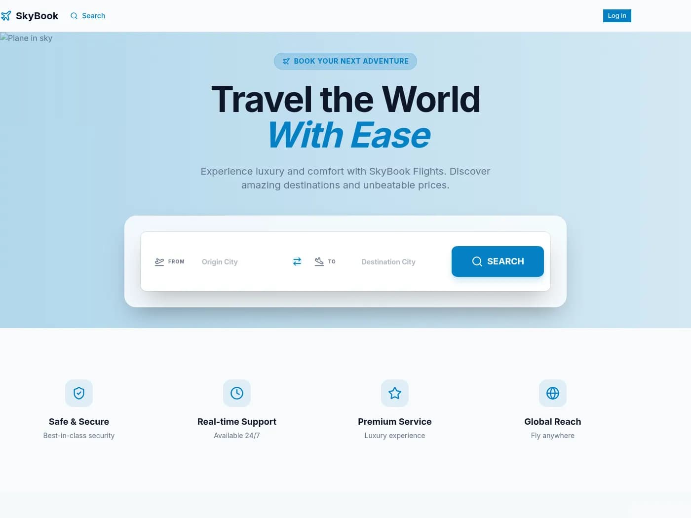 SkyBook Flights