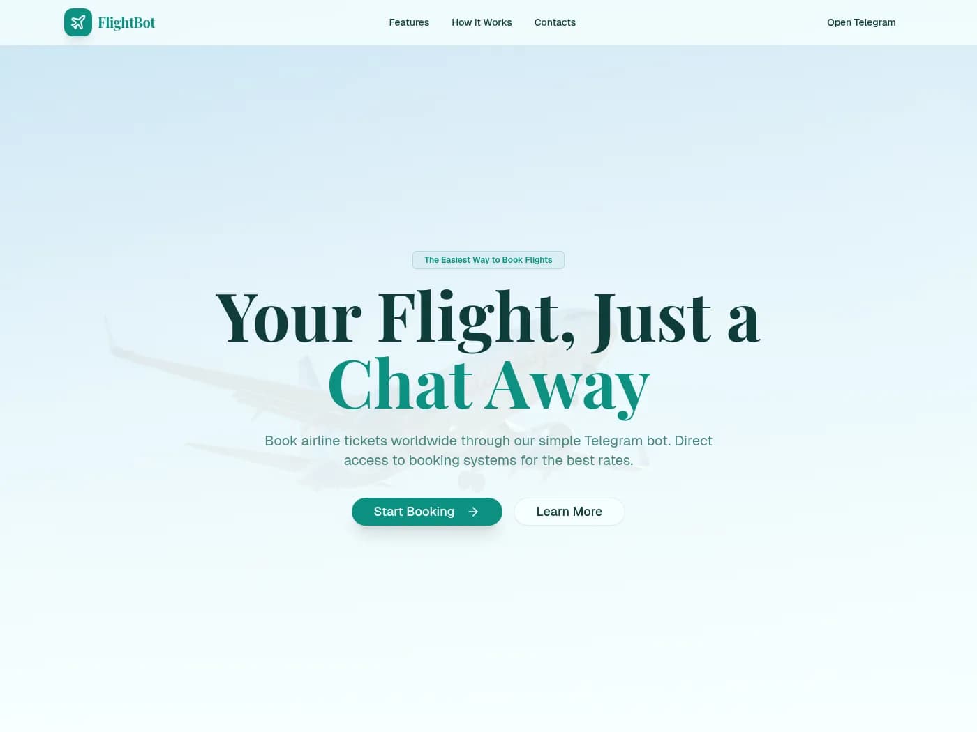 FlightTicket Telegram Bot