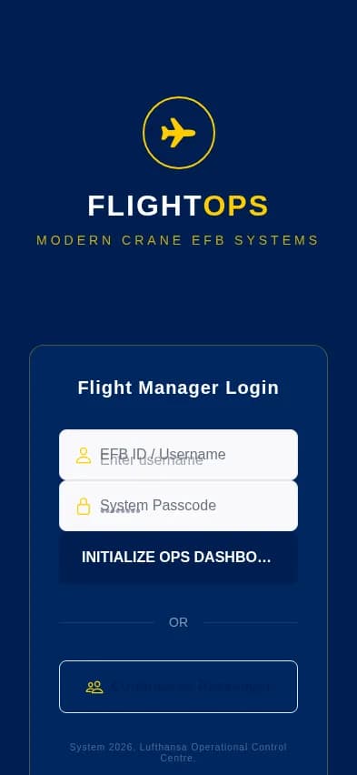 FlightOps Dashboard