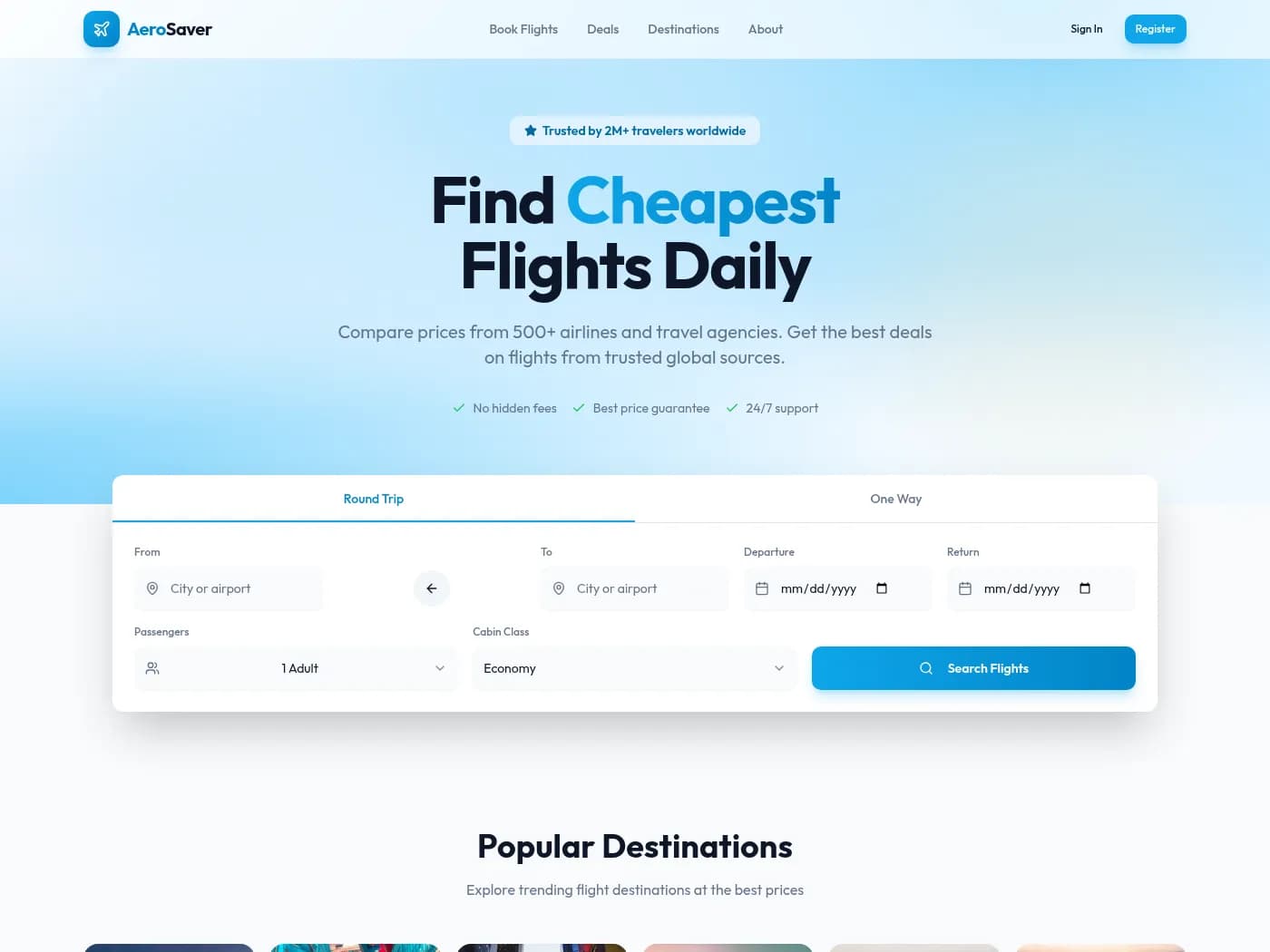 AeroSaver Flights