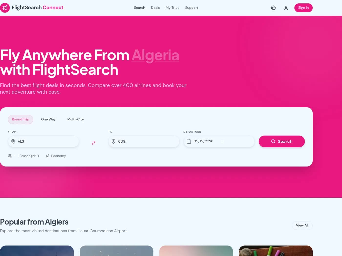 FlightSearch Connect
