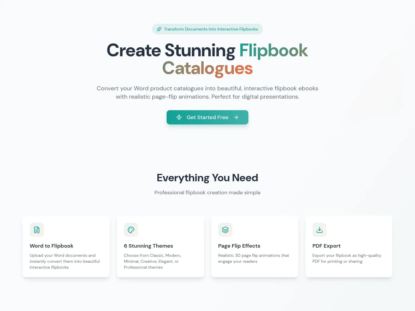 Flipbook Catalogue Creator