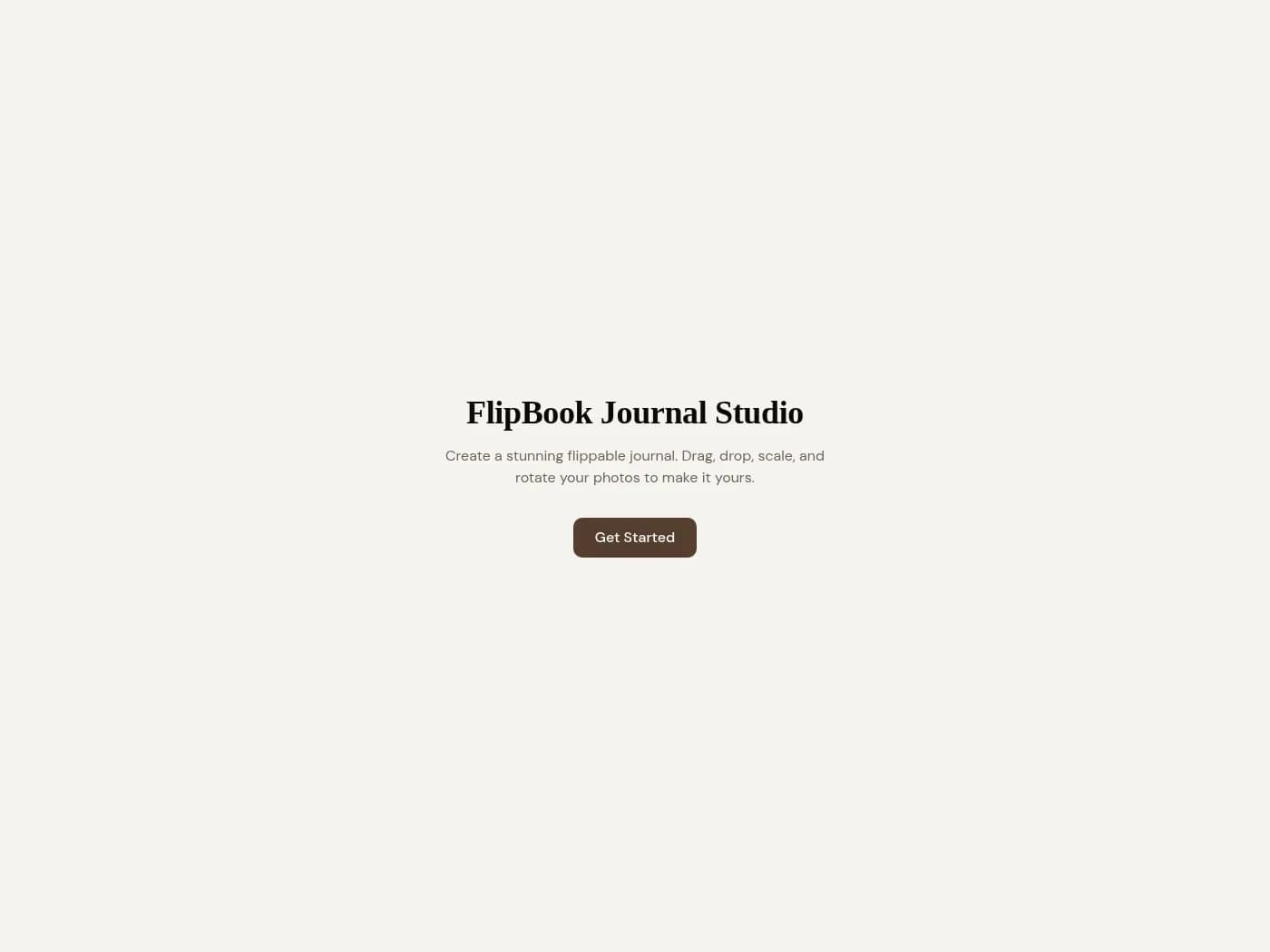 FlipBook Journal Studio