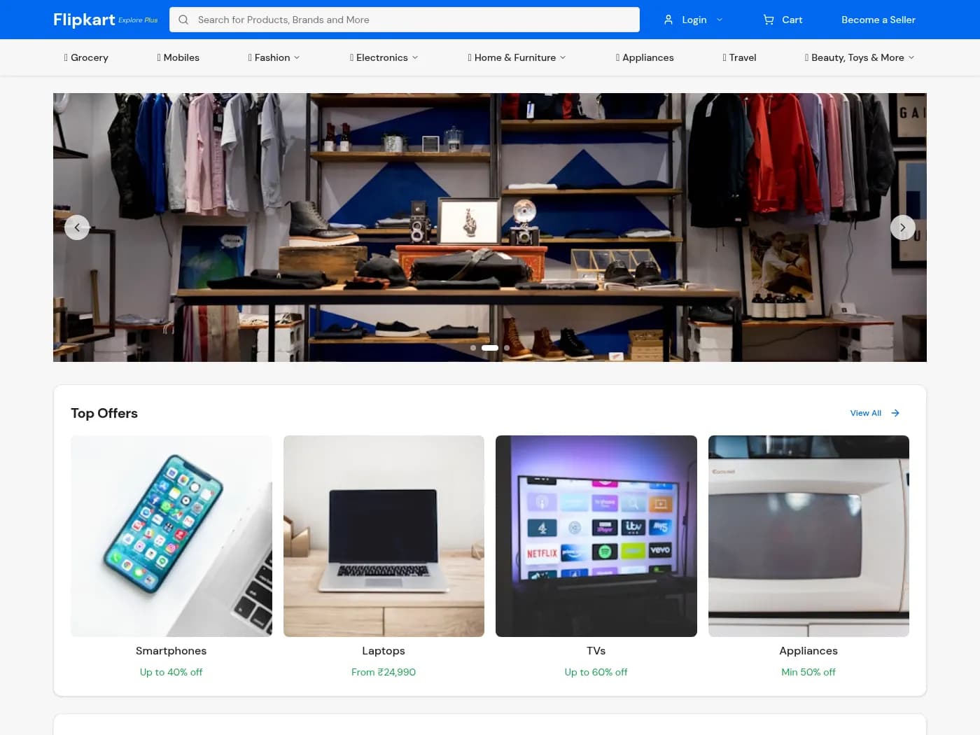 Flipkart Clone