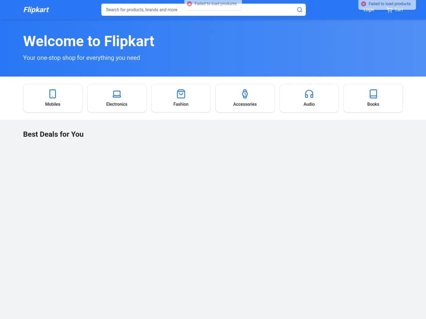Flipkart Clone