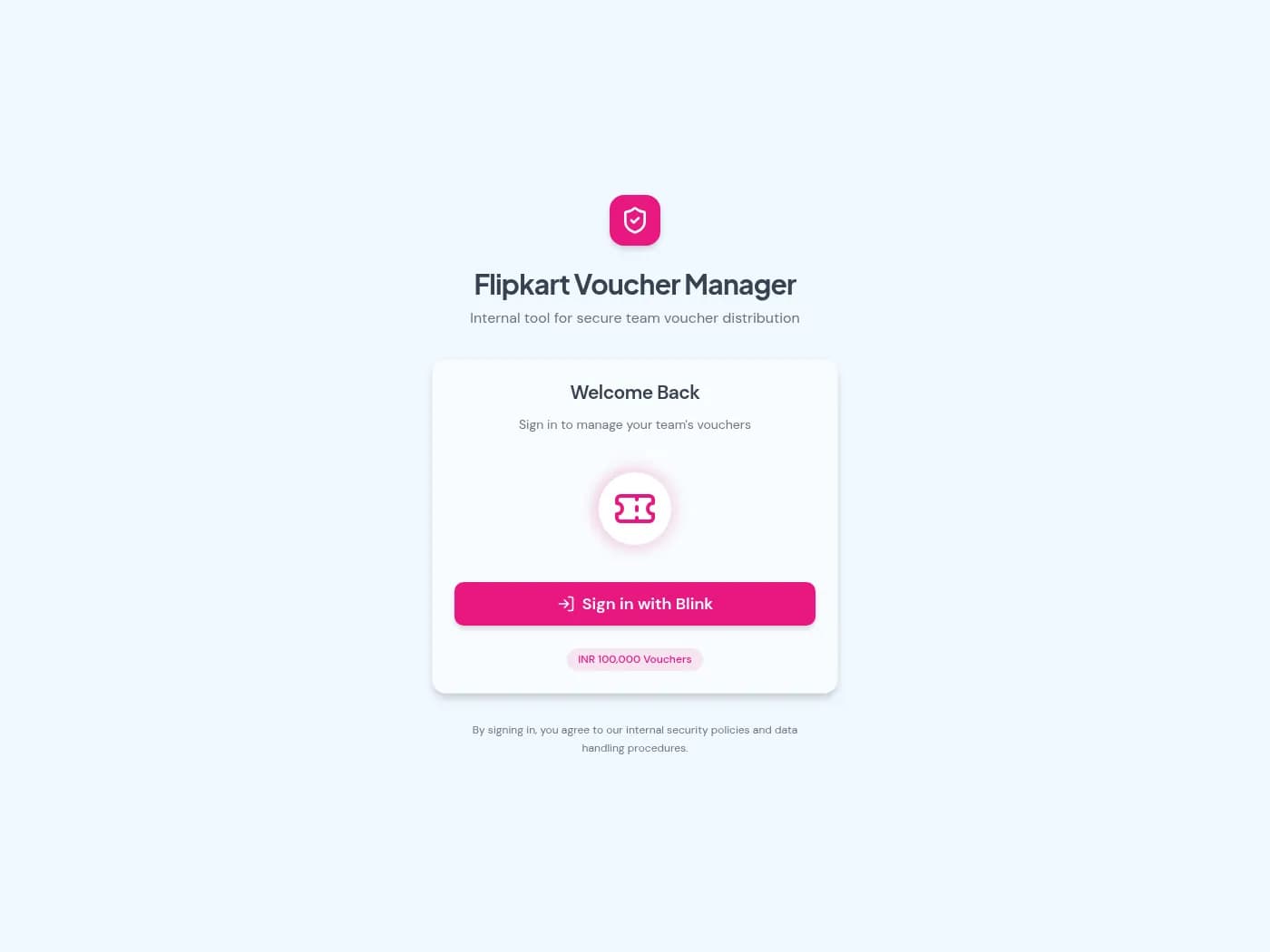 Flipkart Voucher Manager