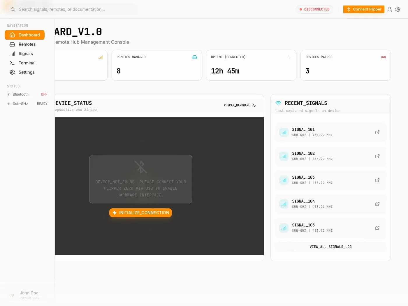 Flipper Remote Hub