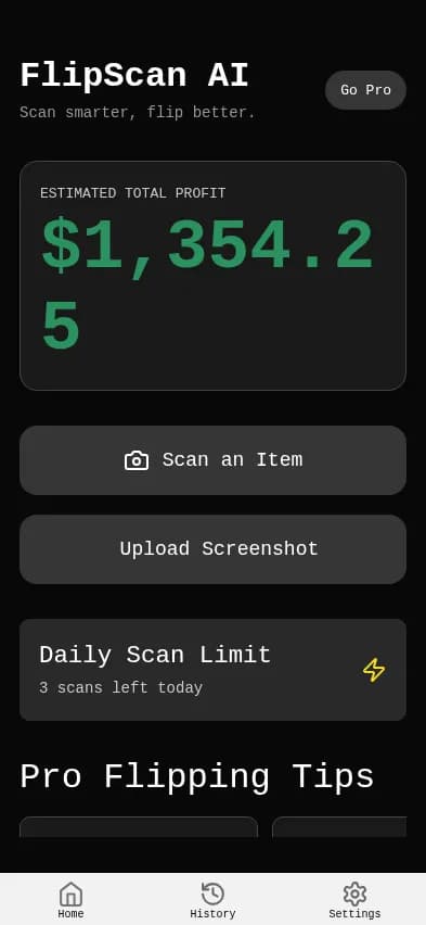 FlipScan AI