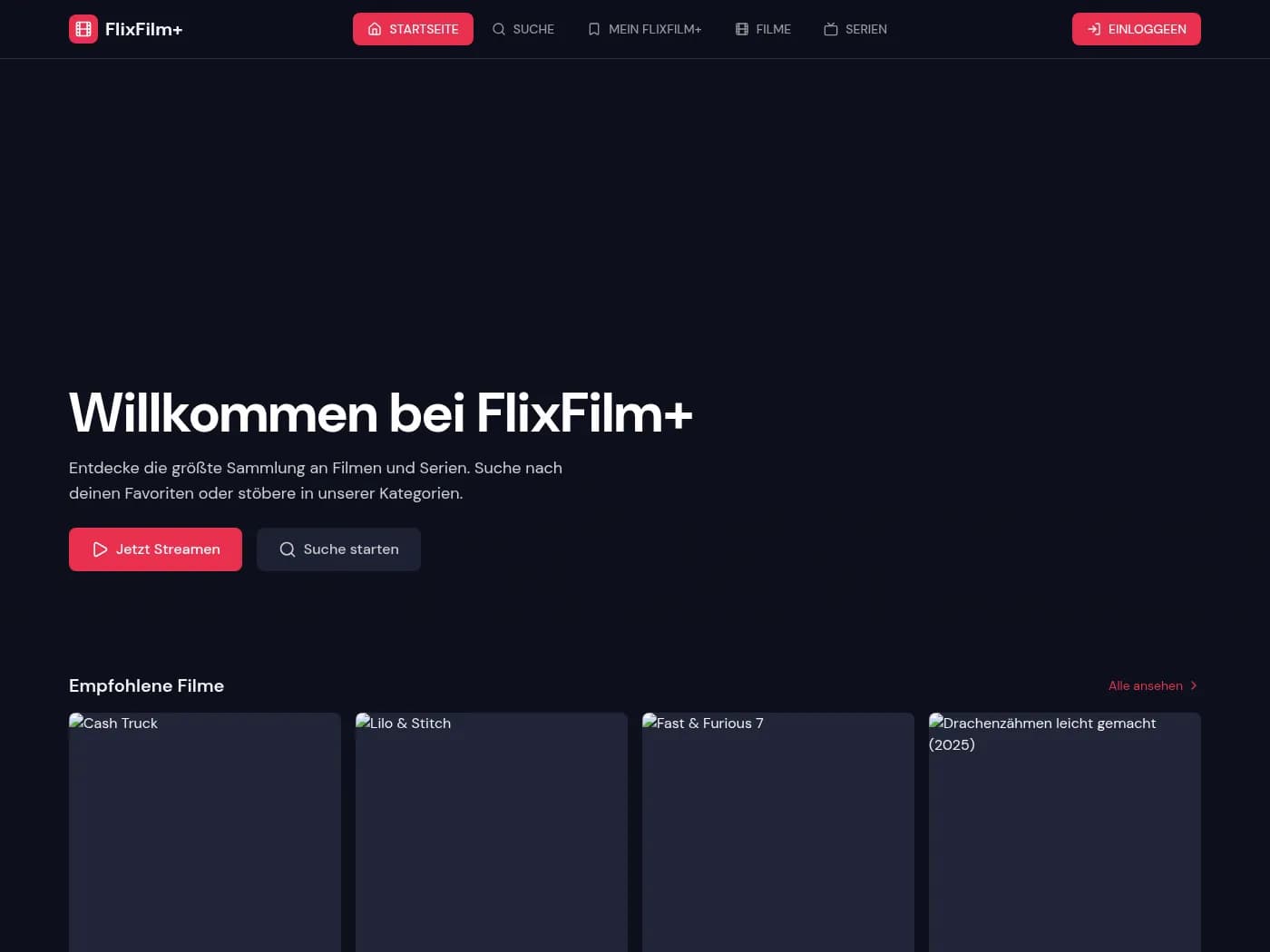 FlixFilm+ Deutsch UI