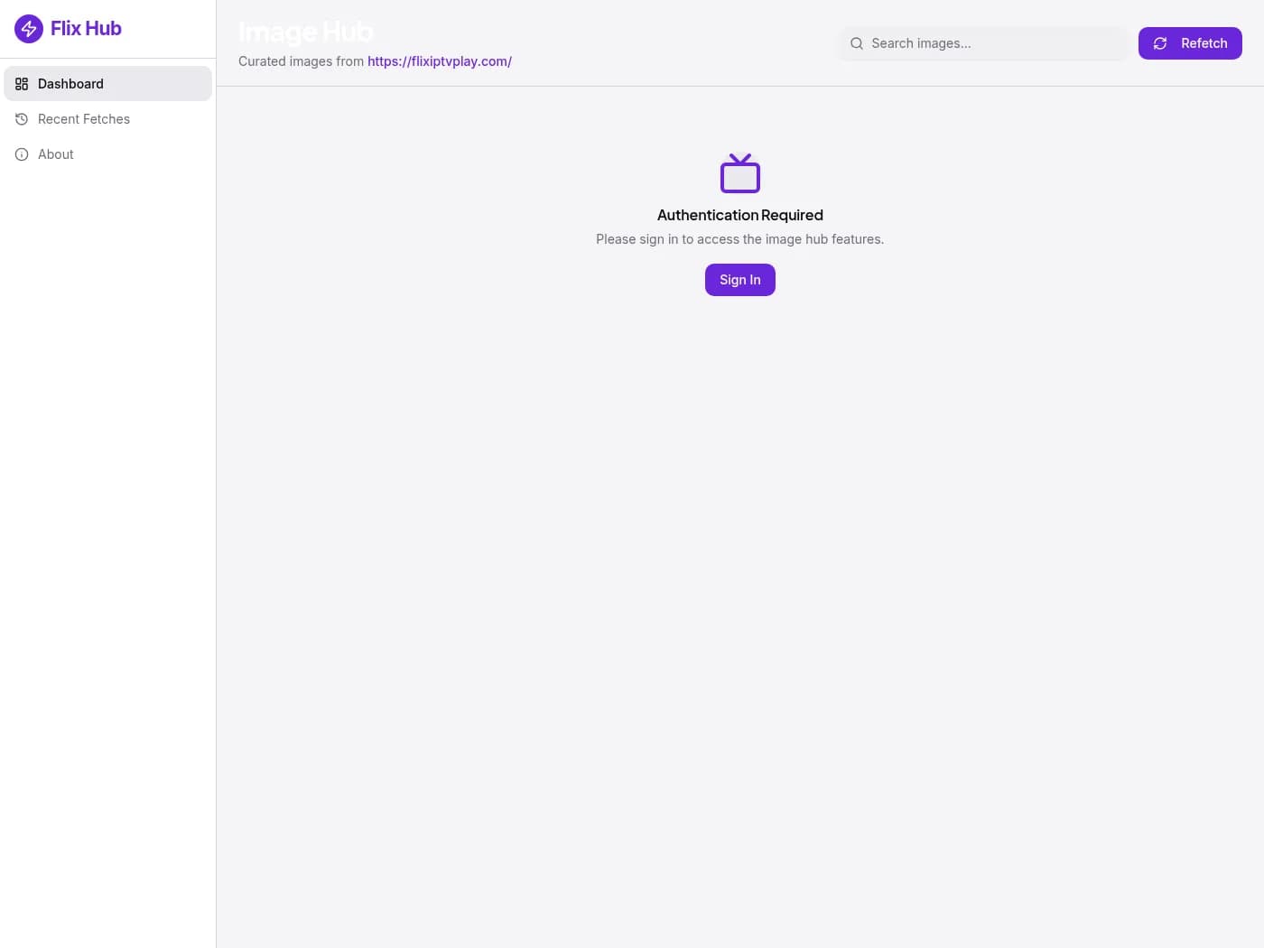 FlixIPTVPlay Image Fetcher