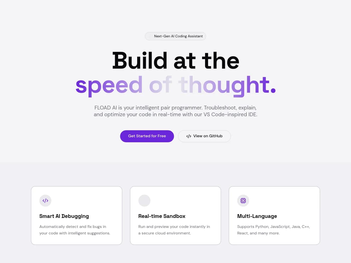 FLOAD AI Coding Assistant
