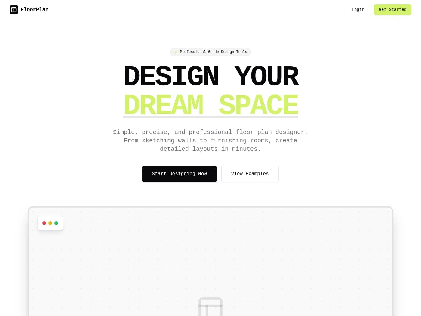 FloorPlan Designer