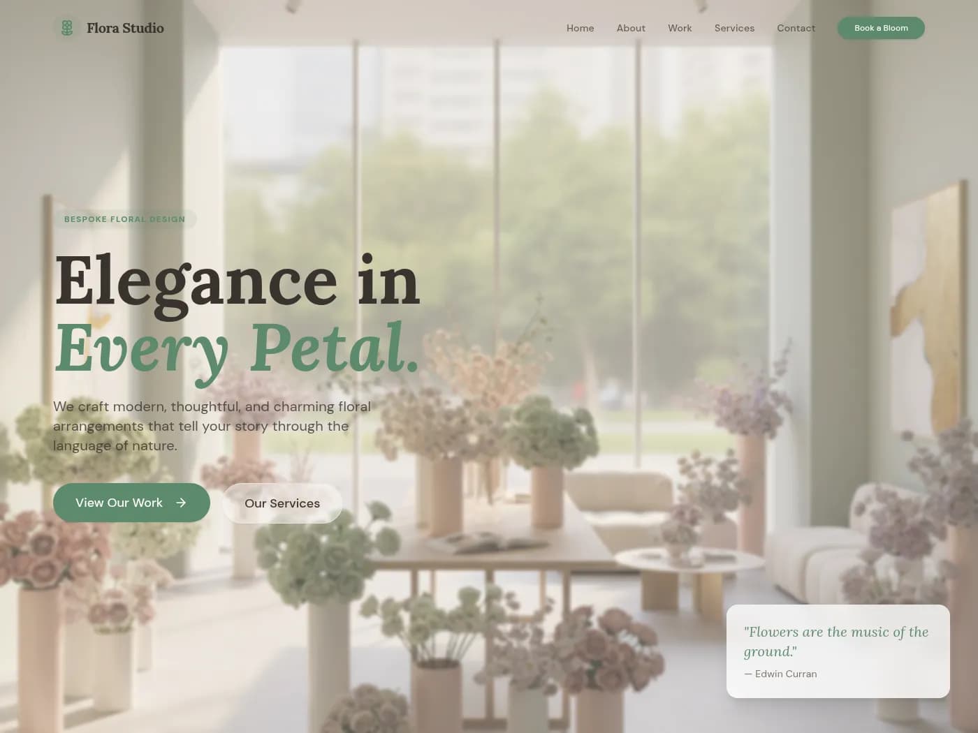 Rae Studios + Flora Design