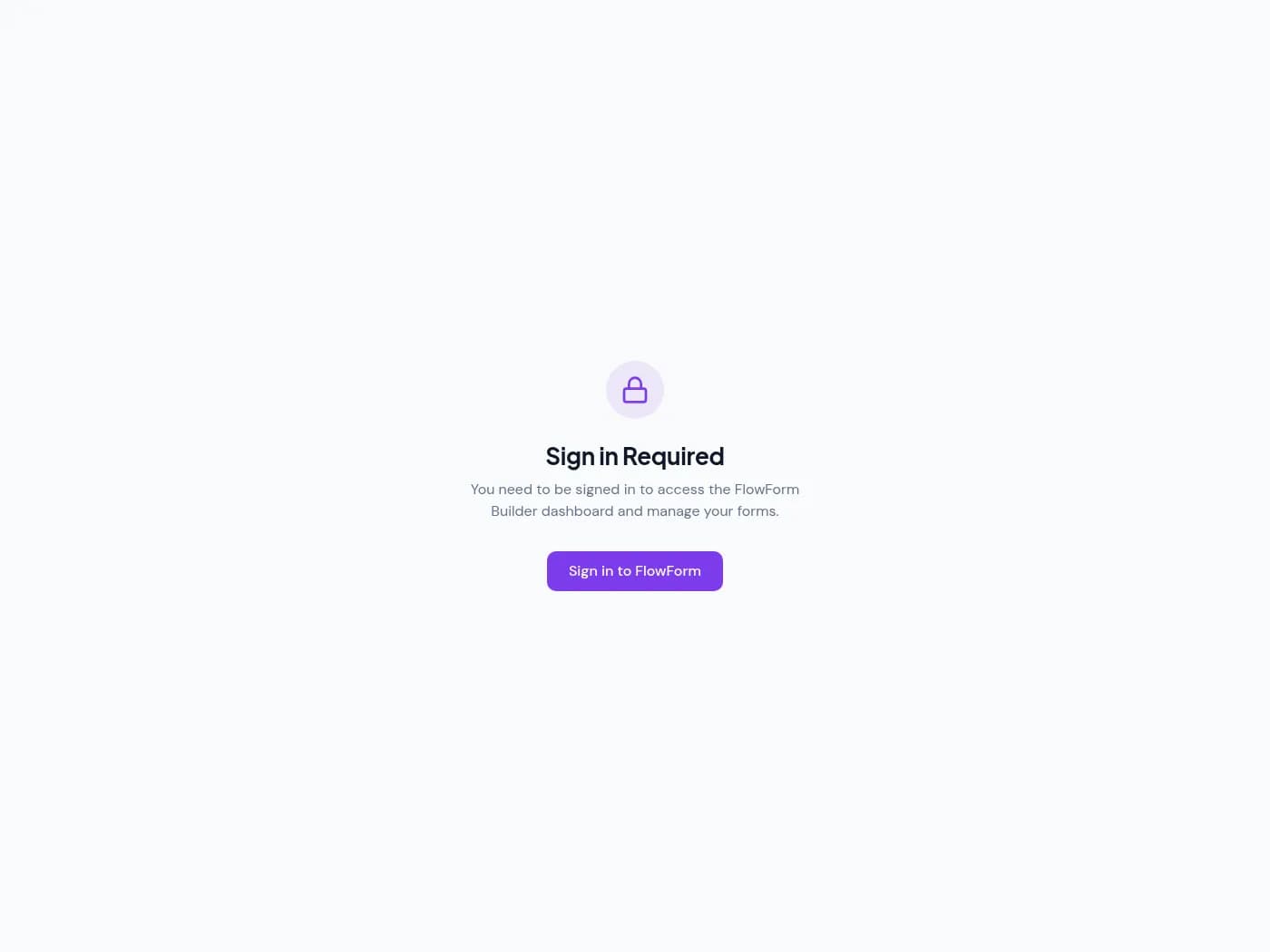FlowForm Builder