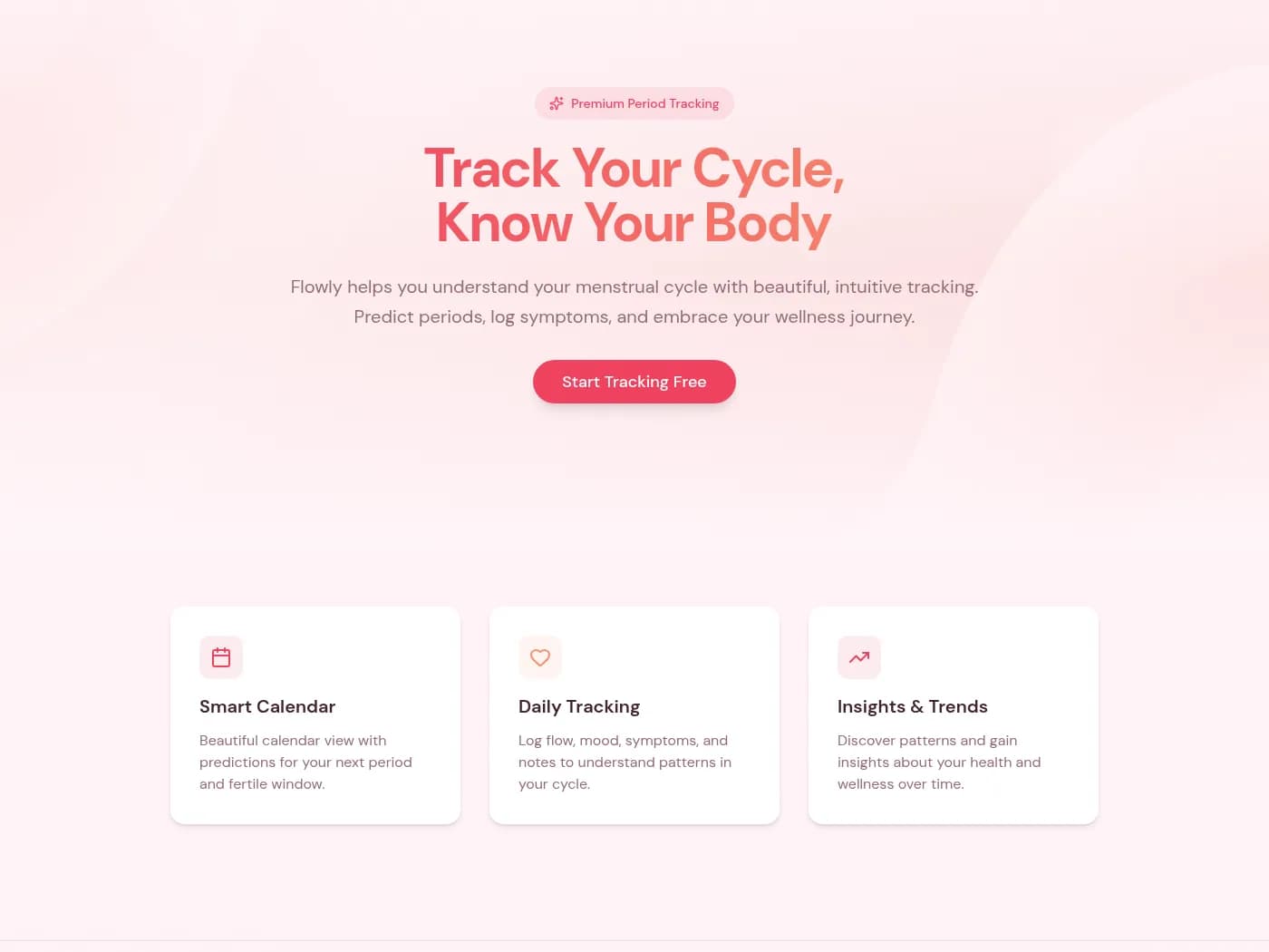 Flowly Period Tracker