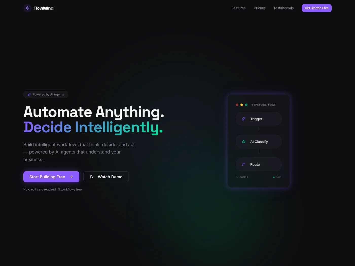 FlowMind AI Platform