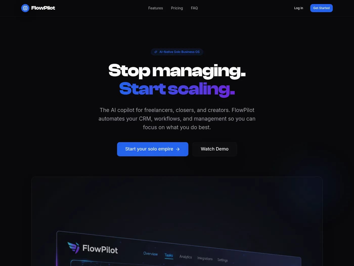 FlowPilot AI Copilot