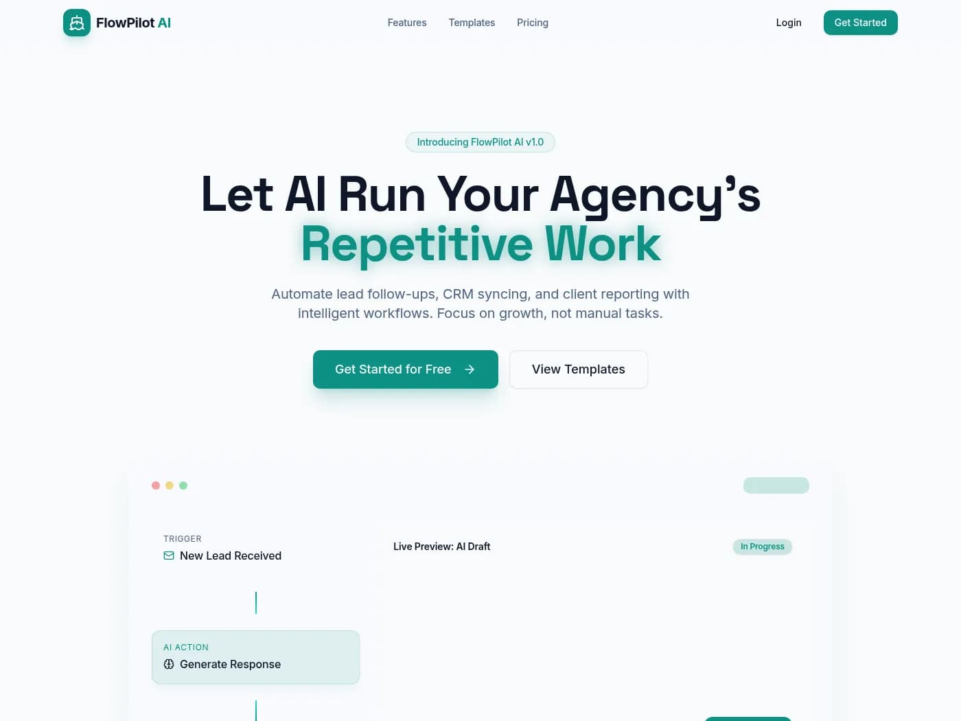 FlowPilot AI Platform