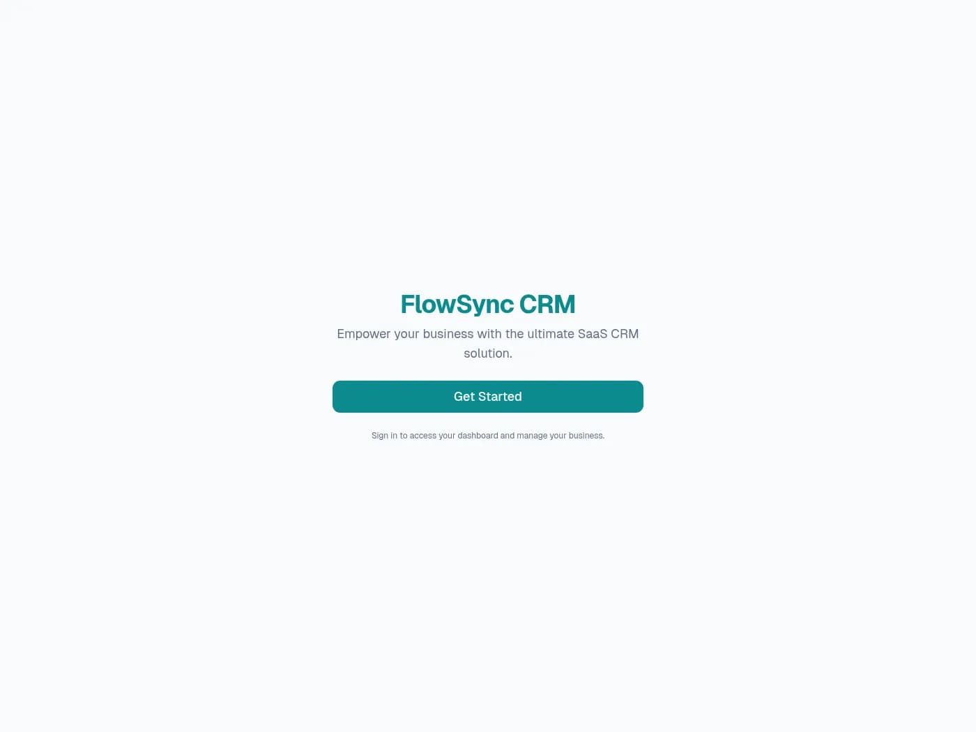 FlowSync CRM Platform