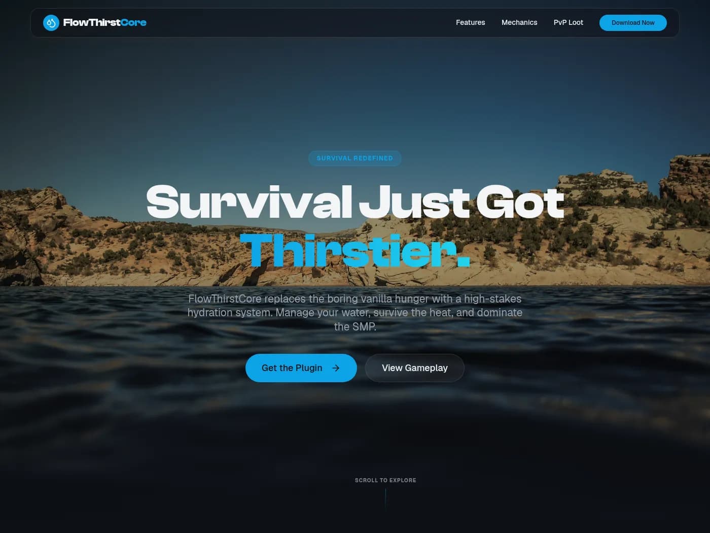 FlowThirst Minecraft Plugin