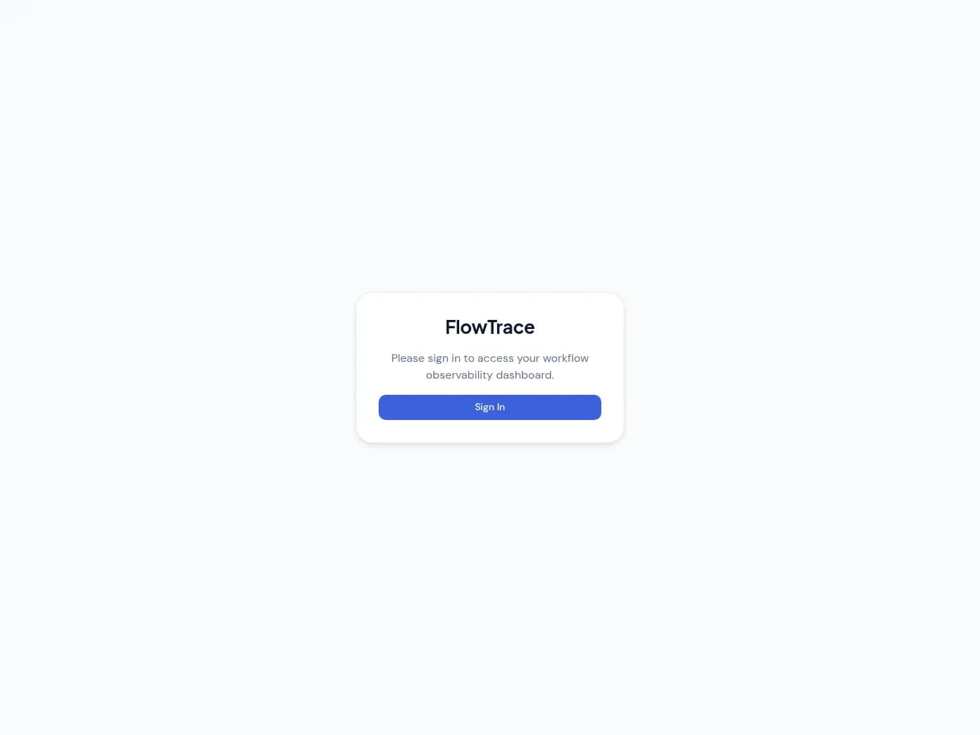 FlowTrace Observer