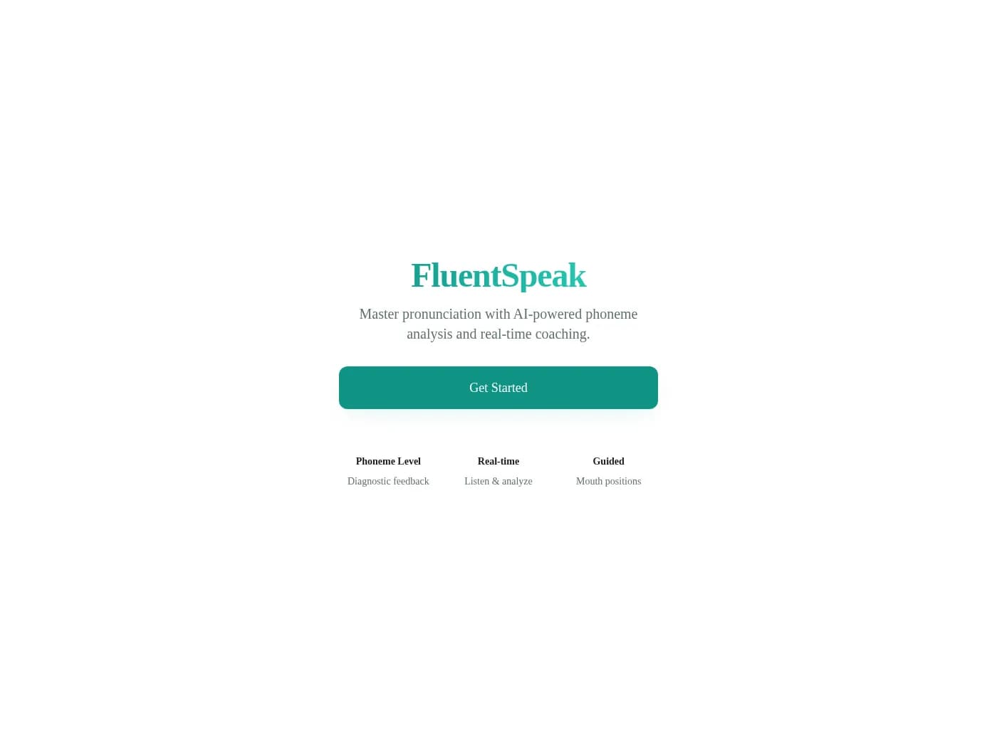 FluentSpeak Coach