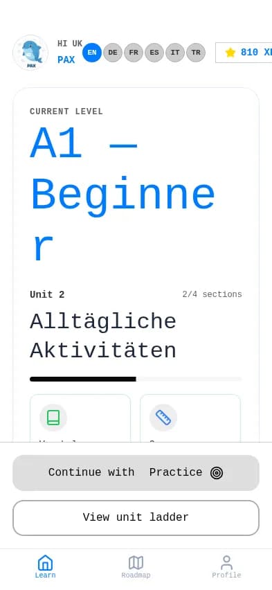 Fluento Language App