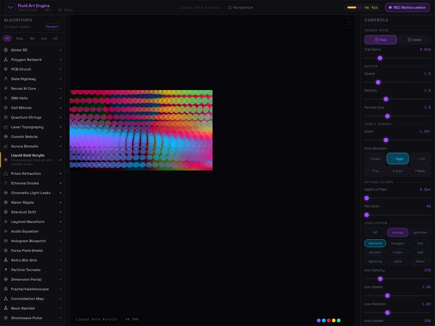 Fluid Art Engine